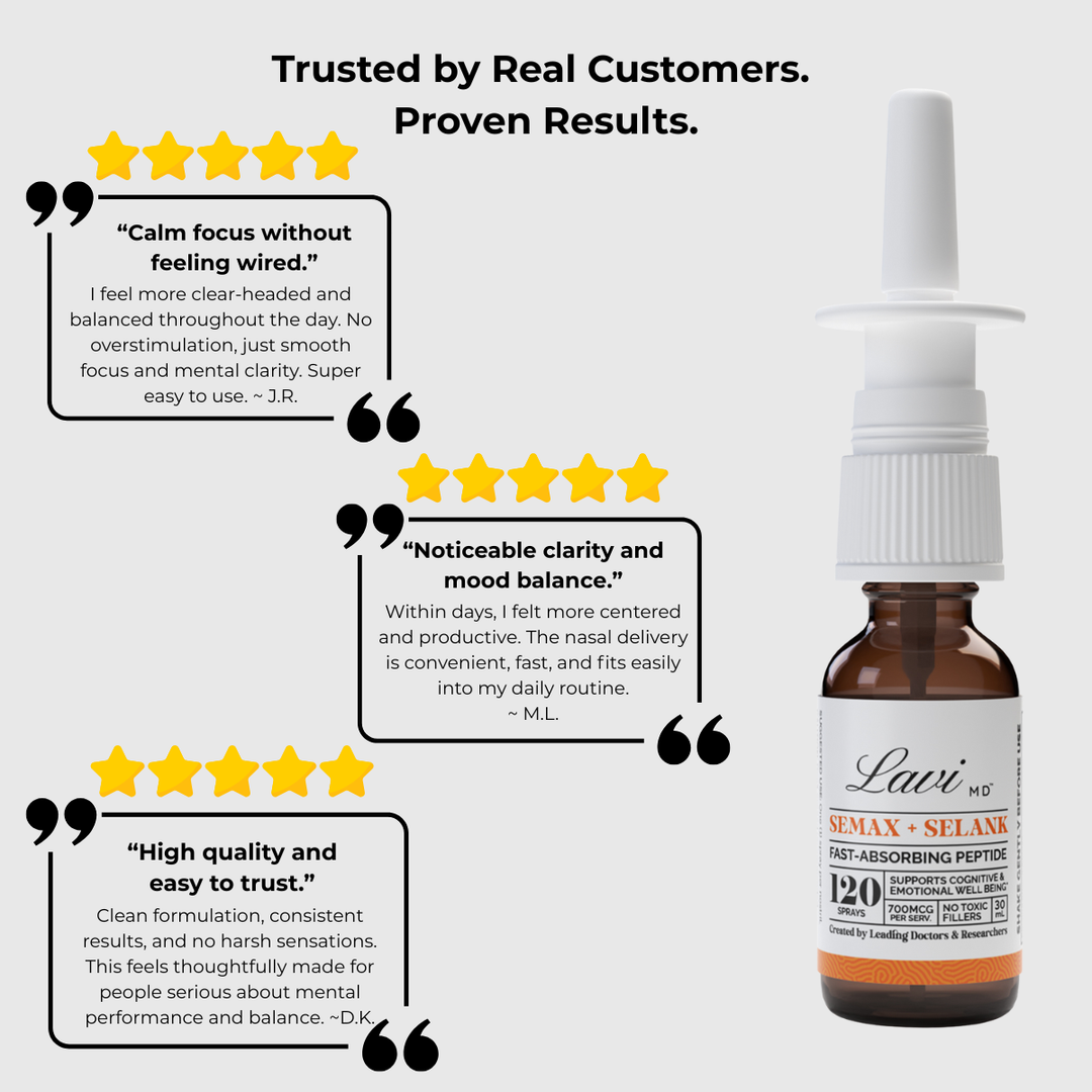 Semax + Selank Nasal Spray – Lavi MD